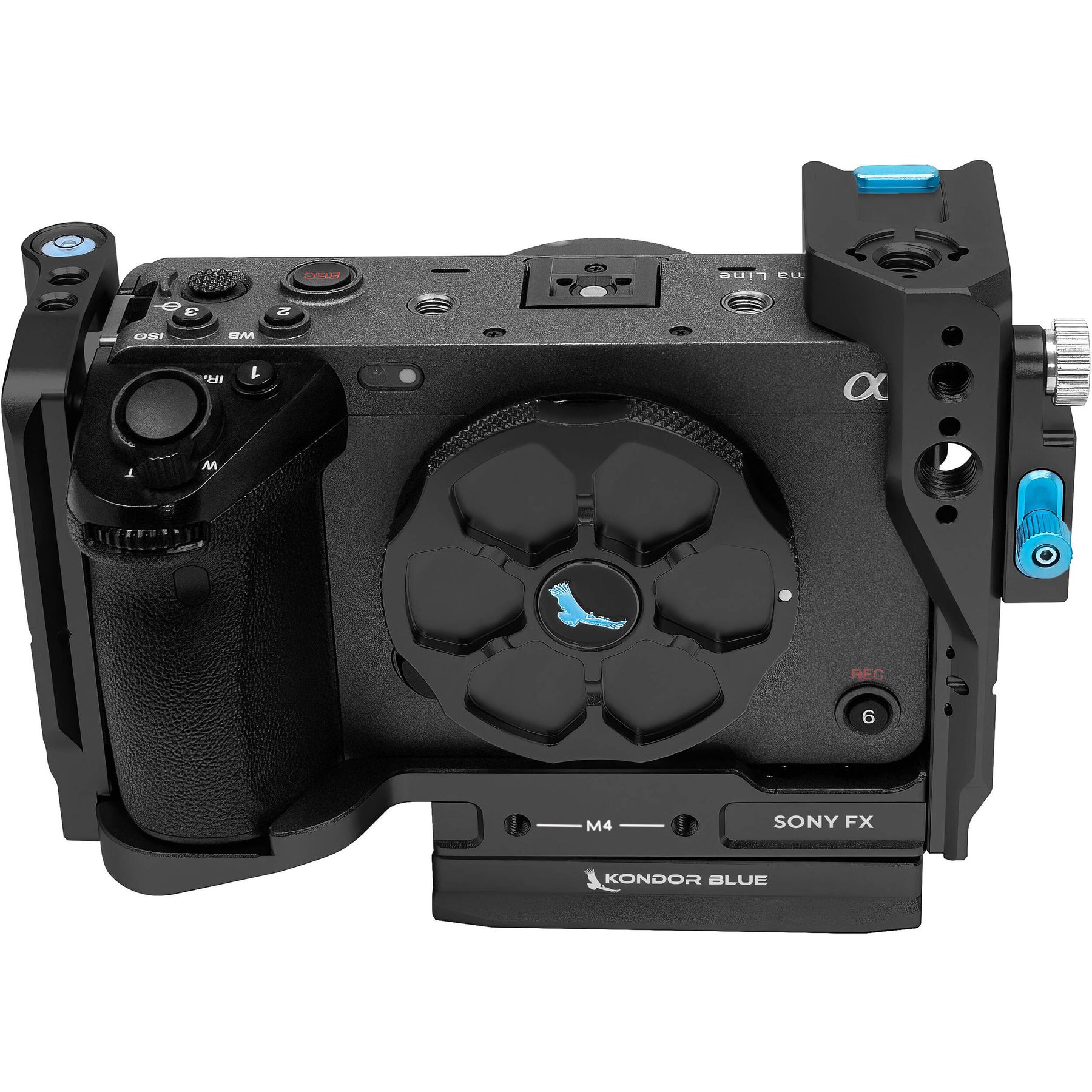 Cage Kondor Bleu Sony FX3/FX30 - Noir Cage uniquement KB-SFX3-CO-Bk