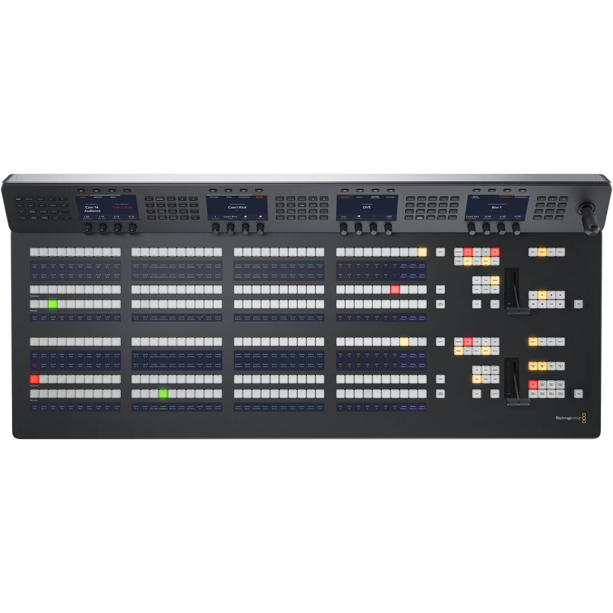 Blackmagic Design ATEM 2 M/E Advanced Panel 40 for ATEM Production