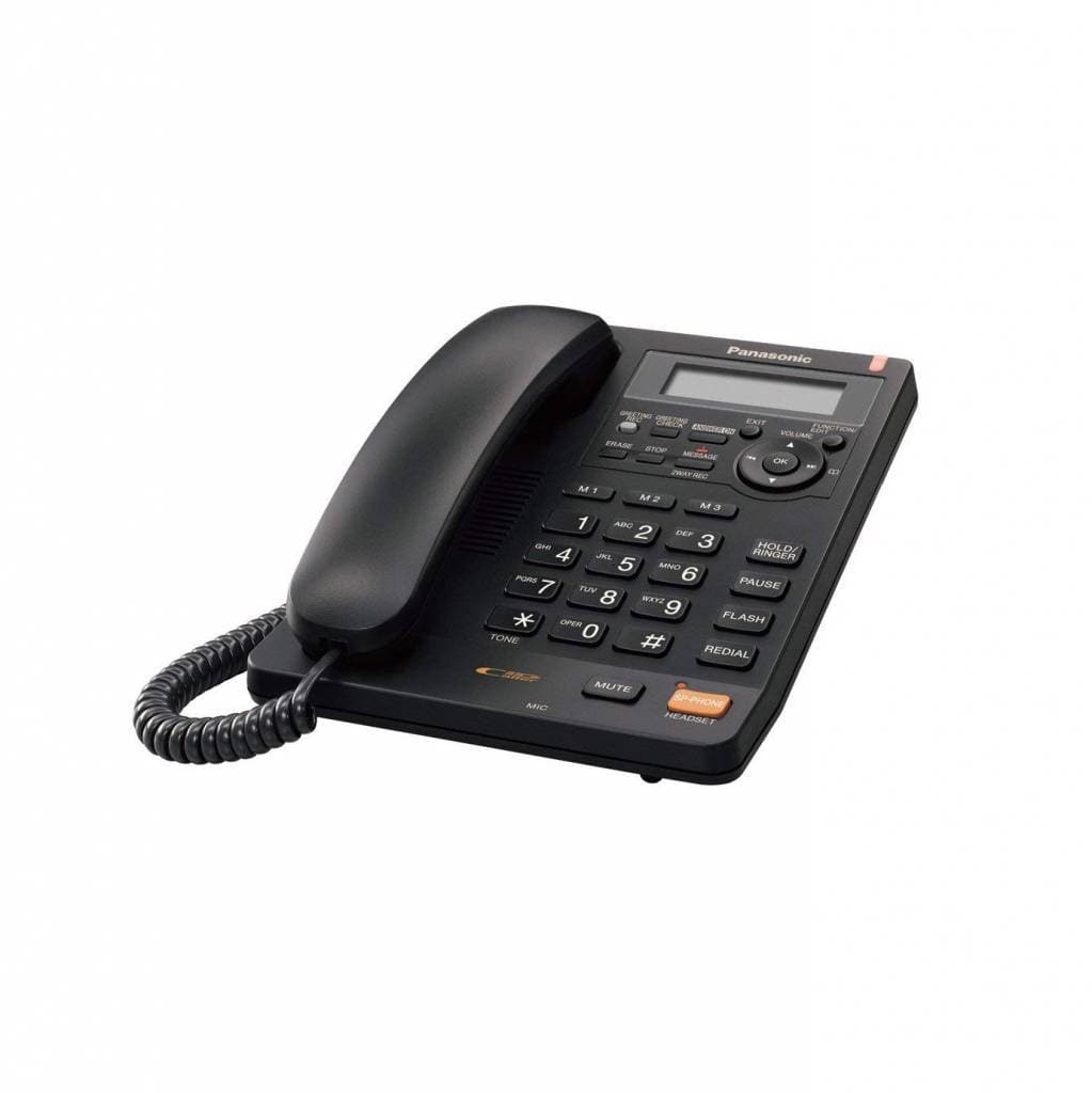 Panasonic KXTS620CB Corded Phone with Caller ID KX-TS620CB